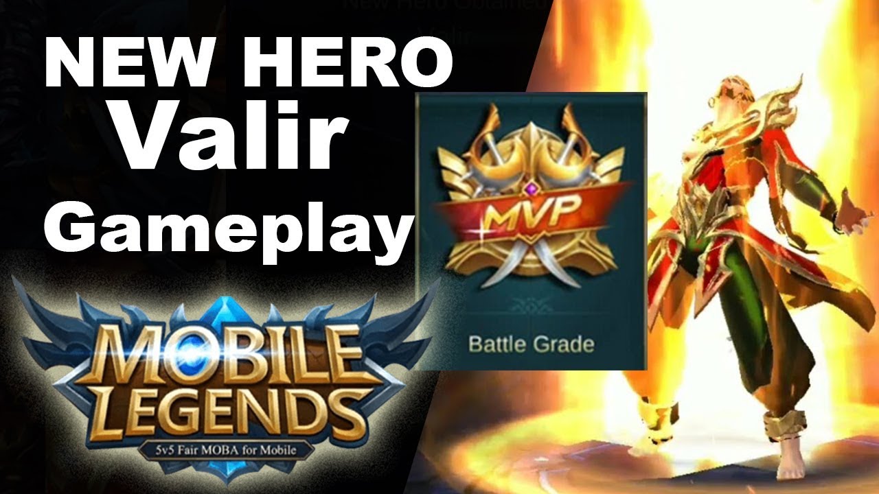 NEW HERO Valir Gameplay|HOW TO PLAY VALIR|MVP|Valir|valir mobile ...