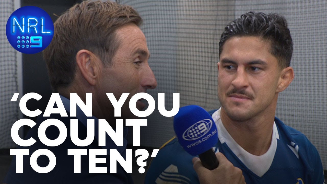 Joey questions Dylan Brown's maths ability: In the Sheds | NRL on Nine ...