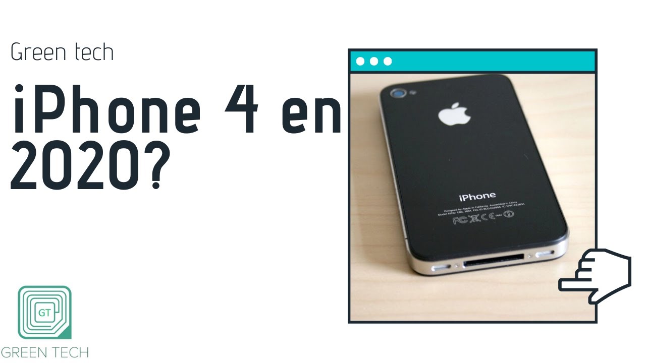📱iPhone 4 en *2020*? l Green Tech - YouTube
