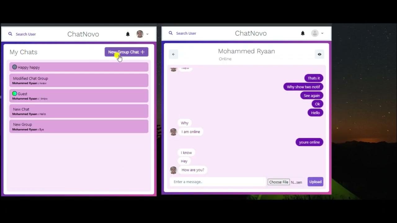 Chat Application using MERN Stack - YouTube