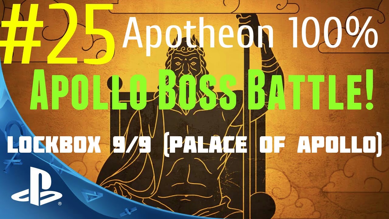 Apotheon 100% Part 25! Apollo Boss battle! [Lockbox #9/9] - YouTube