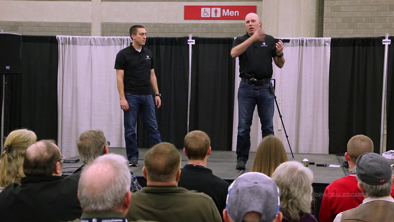 USCCA Concealed Carry Expo: Riley, Jacob Teach Training Techniques ...