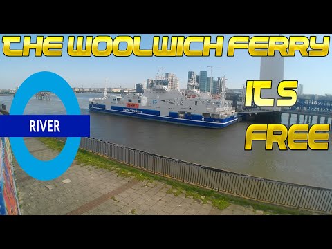 I travelled on the Woolwich Ferry (Review) - YouTube