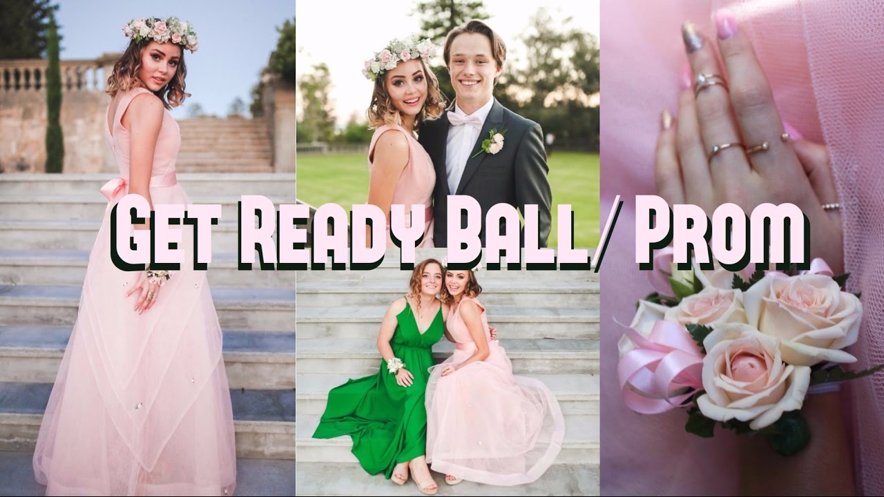 Get Ready with Me // Ball/ Prom Vlog - YouTube