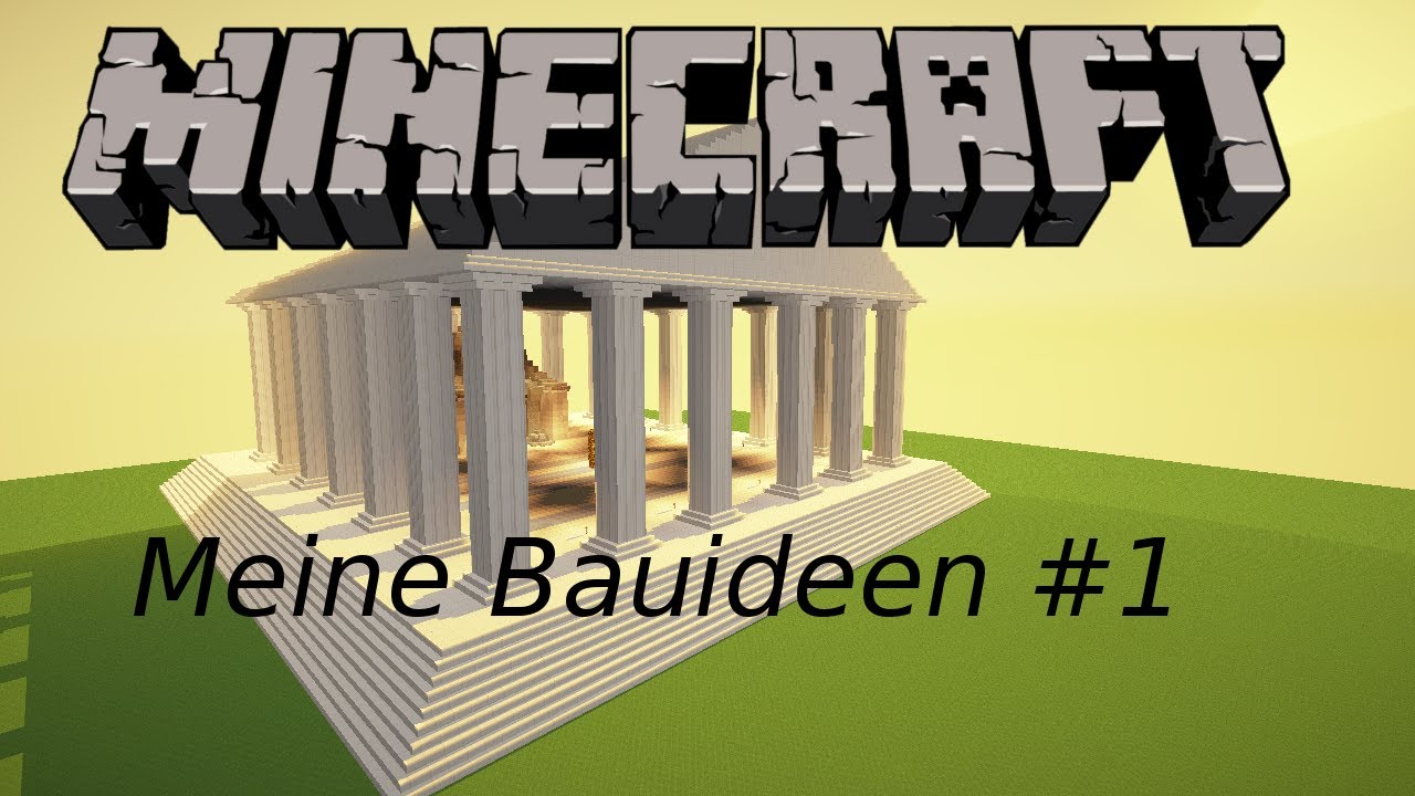 Minecraft Bauideen #1 [German] - YouTube