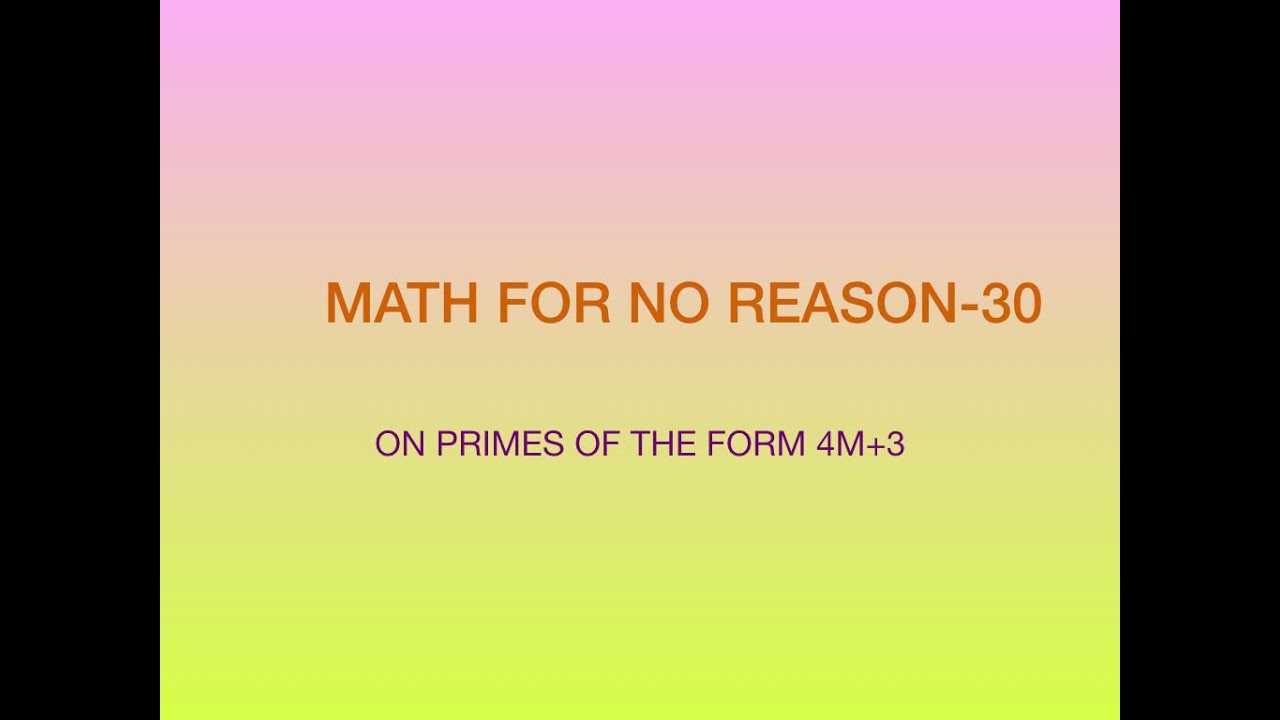 Math For No Reason 30 - YouTube
