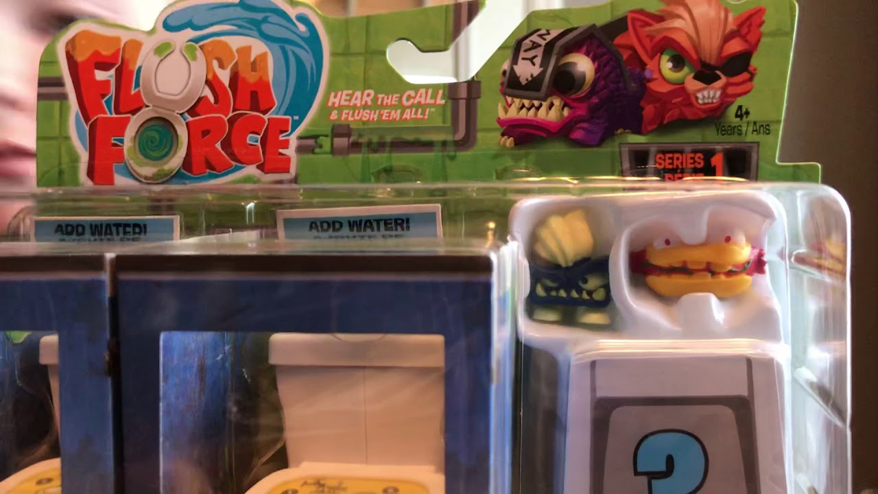 Flush Force 8 Pack Unboxing - YouTube