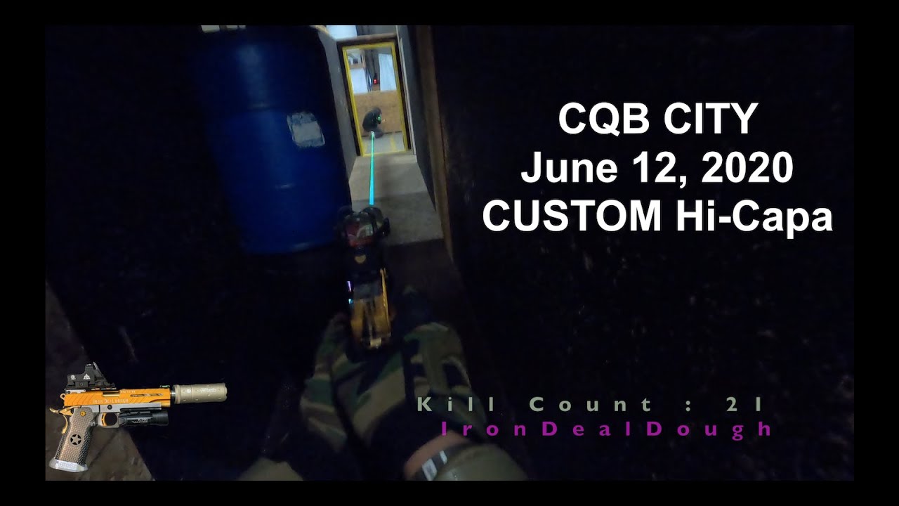 CQB CITY!!! June 12, 2020 - Custom Tokyo Marui Hi-Capa - Drone Footage ...