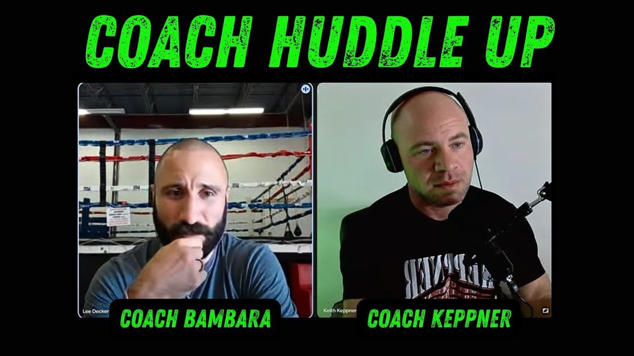 Coach Bambara and Coach Keppner - Boxing Coach Huddle up - YouTube