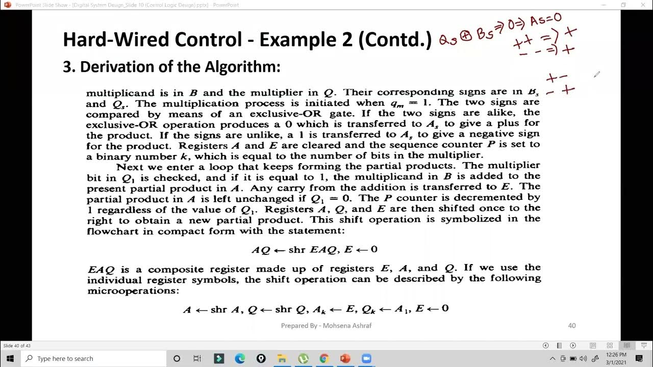 25 Control Logic Design, Hard-Wired Control Example-02 (Lecture 25) - YouTube