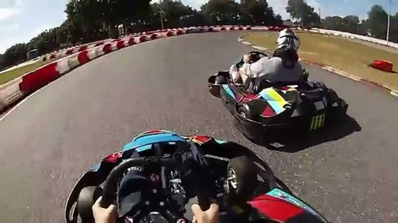 Rotax 125cc 1st place finish-Ocala gran prix! w/ SPINOUT - YouTube
