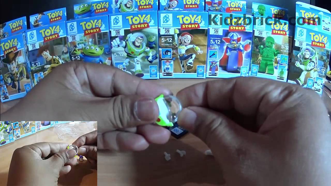 lego buzz lightyear Toys Story Bootleg - kidzbrick - YouTube