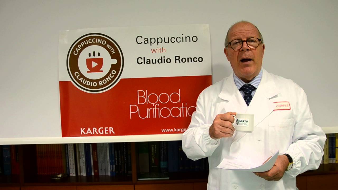 Cappuccino with Claudio Ronco: 114. 'Blood Purification' Journal Club ...