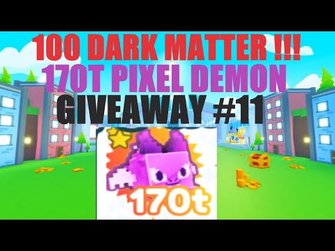 Dark Matter Pixel Demon - Pet simulator x - YouTube