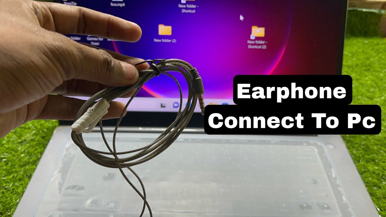 Laptop Mein Earphones Kaise Connect Karen || How To Connect 3.5MM Jack ...