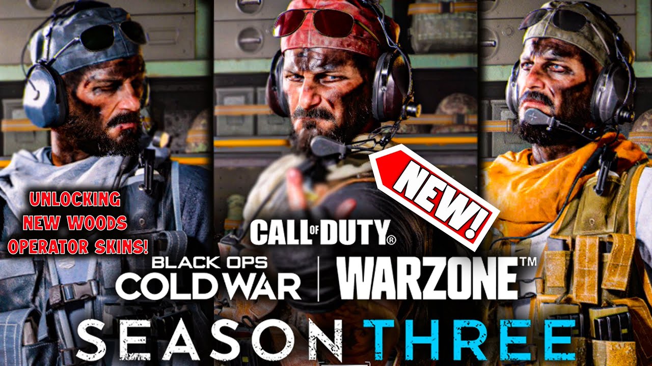 HOW to UNLOCK WOODS SKINS in COD BLACK OPS COLD WAR! UNLOCKING WOODS ...