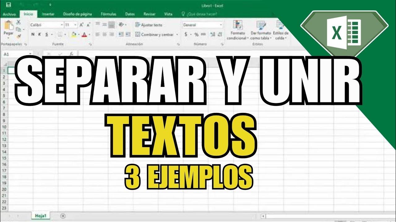 🟠3 Ejemplos para separar y Unir textos en Excel🟠 #superexcel #excel #exceltips #concatenation # ...