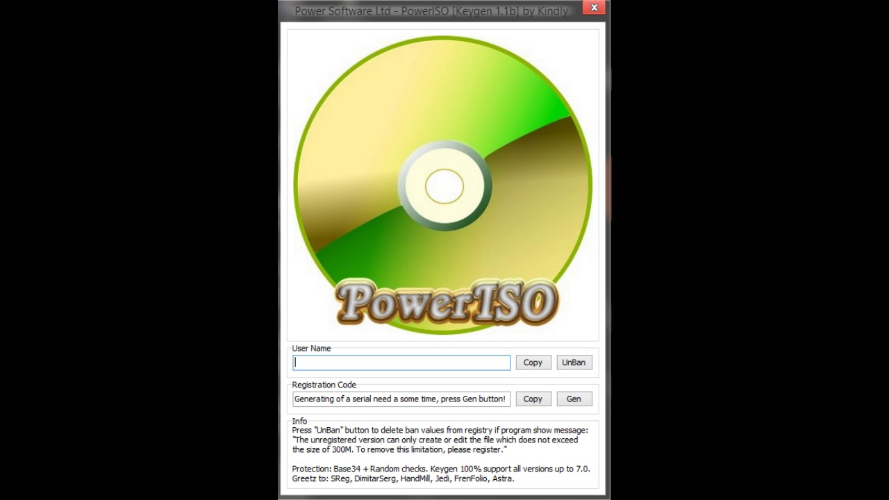 Poweriso 7.3 Keygen song by kindly - YouTube