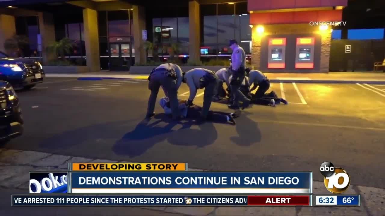 Some arrests made over curfew violations - YouTube