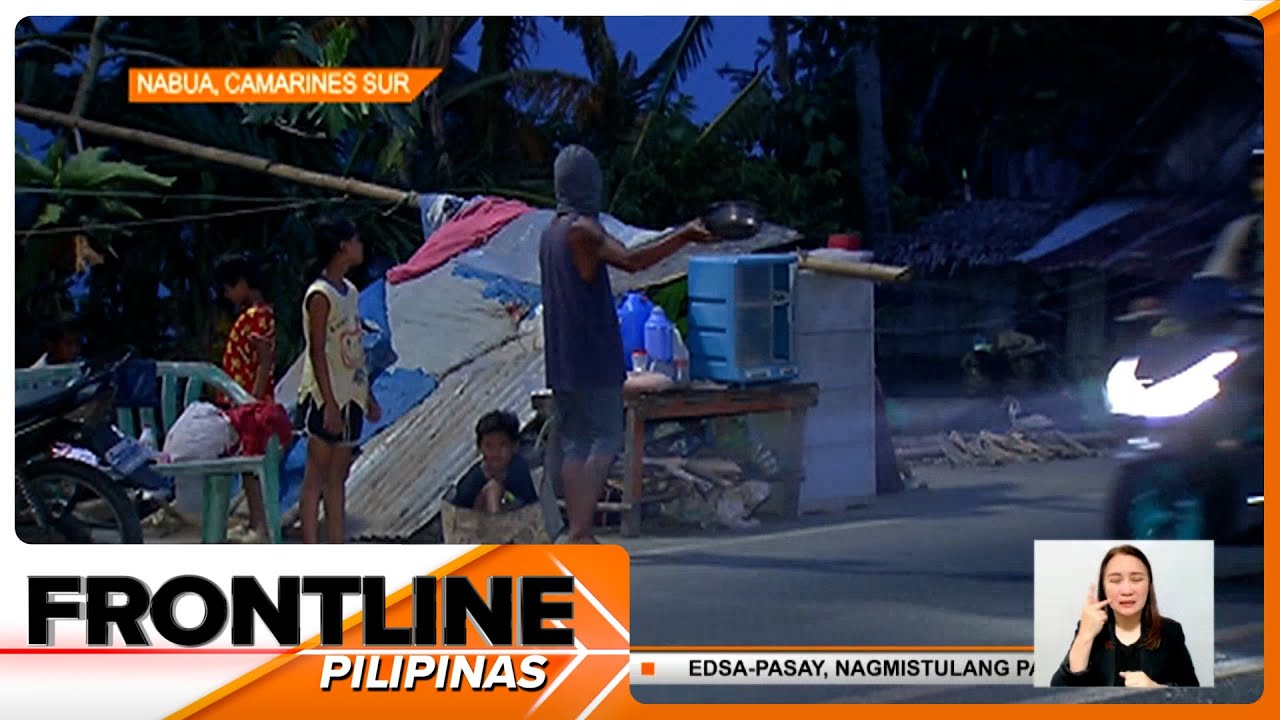 Mga nasalantang residente sa Camarines Sur, nanlilimos na sa gilid ng ...