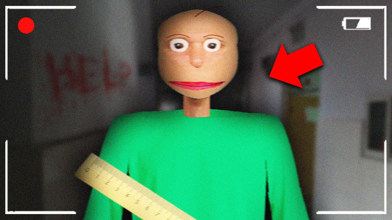 STALKED BY BALDI'S BASICS... (Full Movie) - YouTube