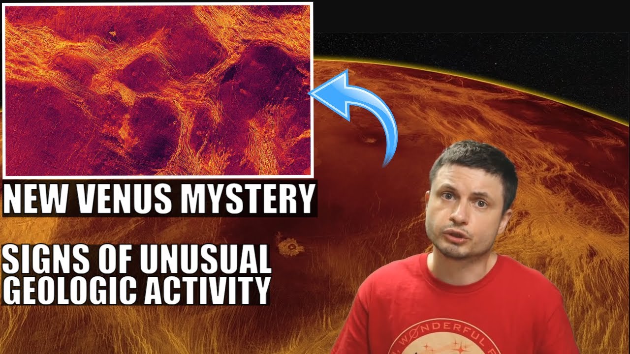 Venus Shows Signs of Never Before Seen Geologic Activity - YouTube