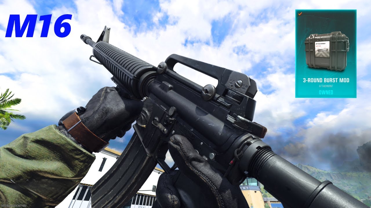 The M16 in BLACK OPS 6 - YouTube