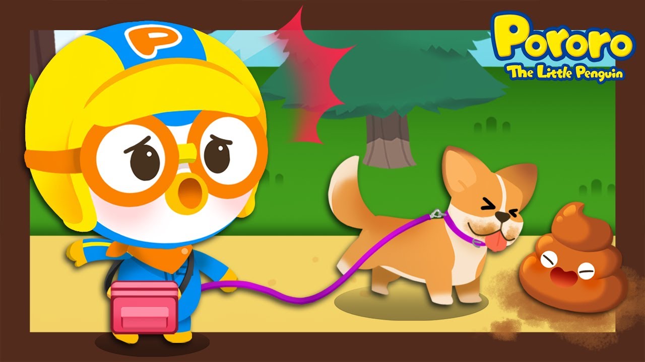 Pororo Kids Manners | Taking good care of pets | Safety Tips for Kids ...