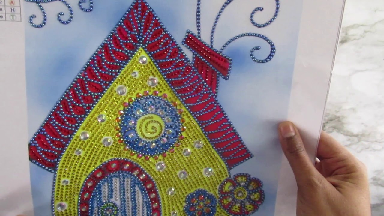 #17 Completed Diamond Painting - YouTube