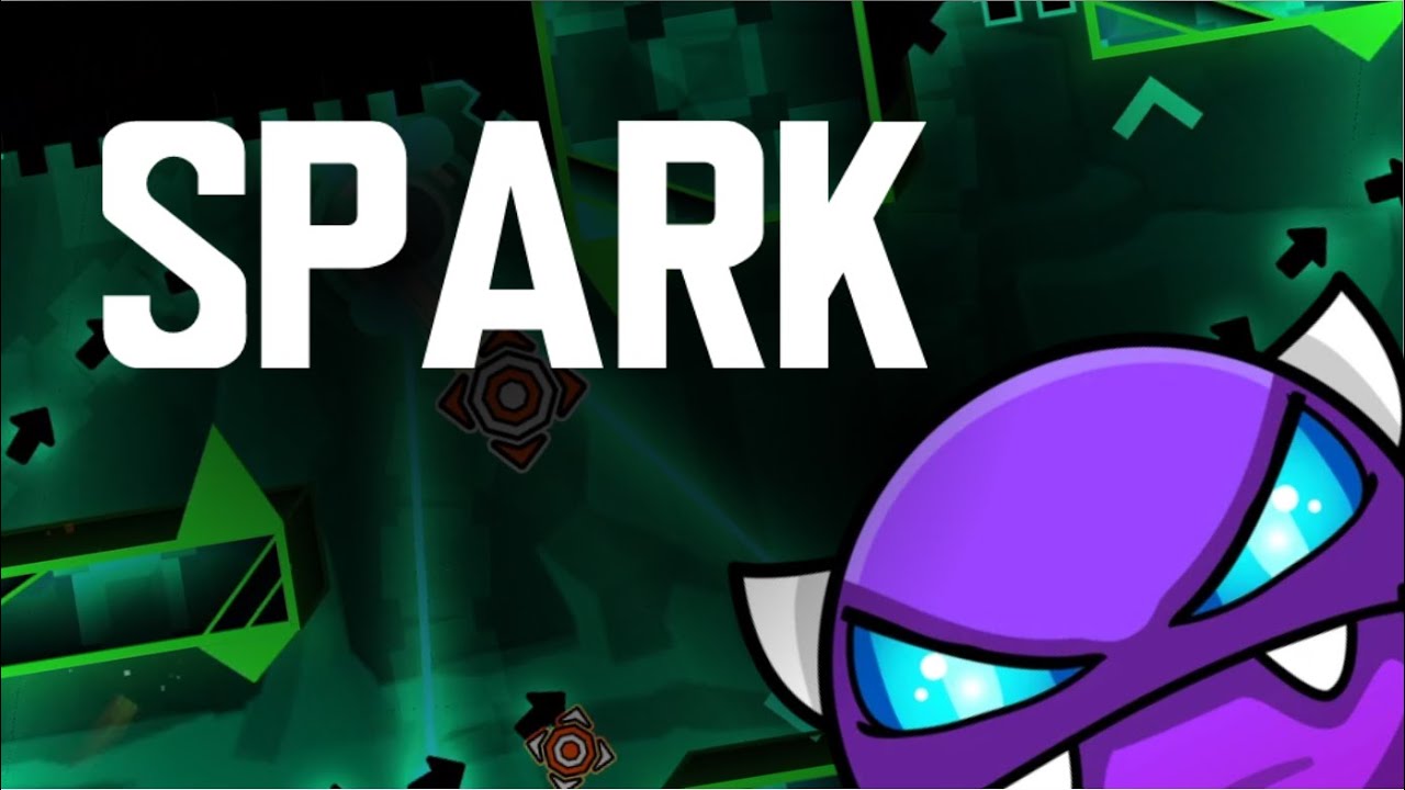 Spark - Geometry Dash Easy Demon 100% - YouTube