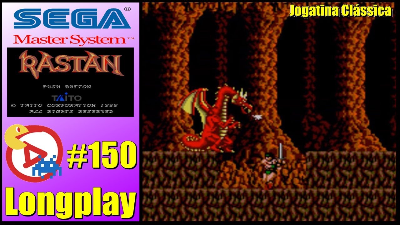 Master System Longplay Rastan - YouTube
