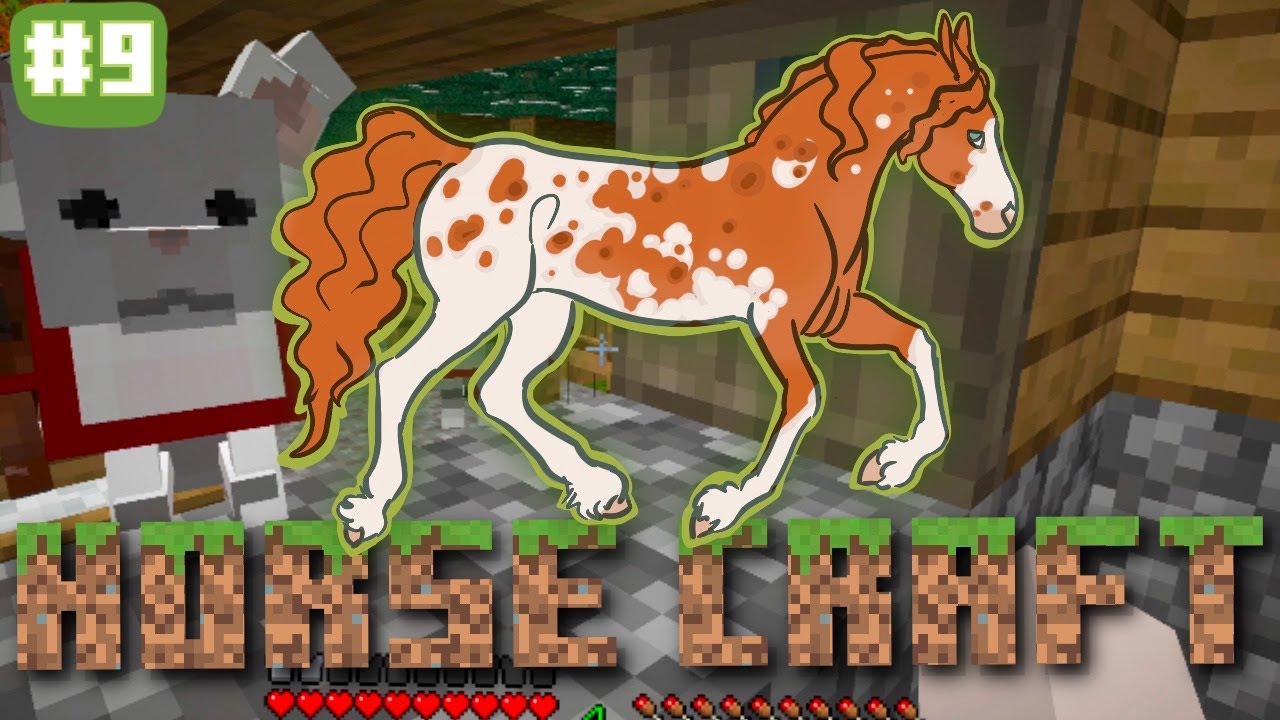 OUR FIRST HORSES - Horse Craft - SWEM + Modded Minecraft Pt 9 - YouTube