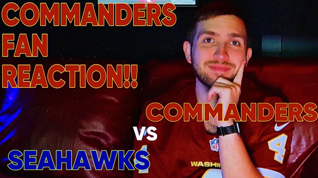 Commanders Fan Reaction to Commanders Loss vs Seahawks!! - YouTube