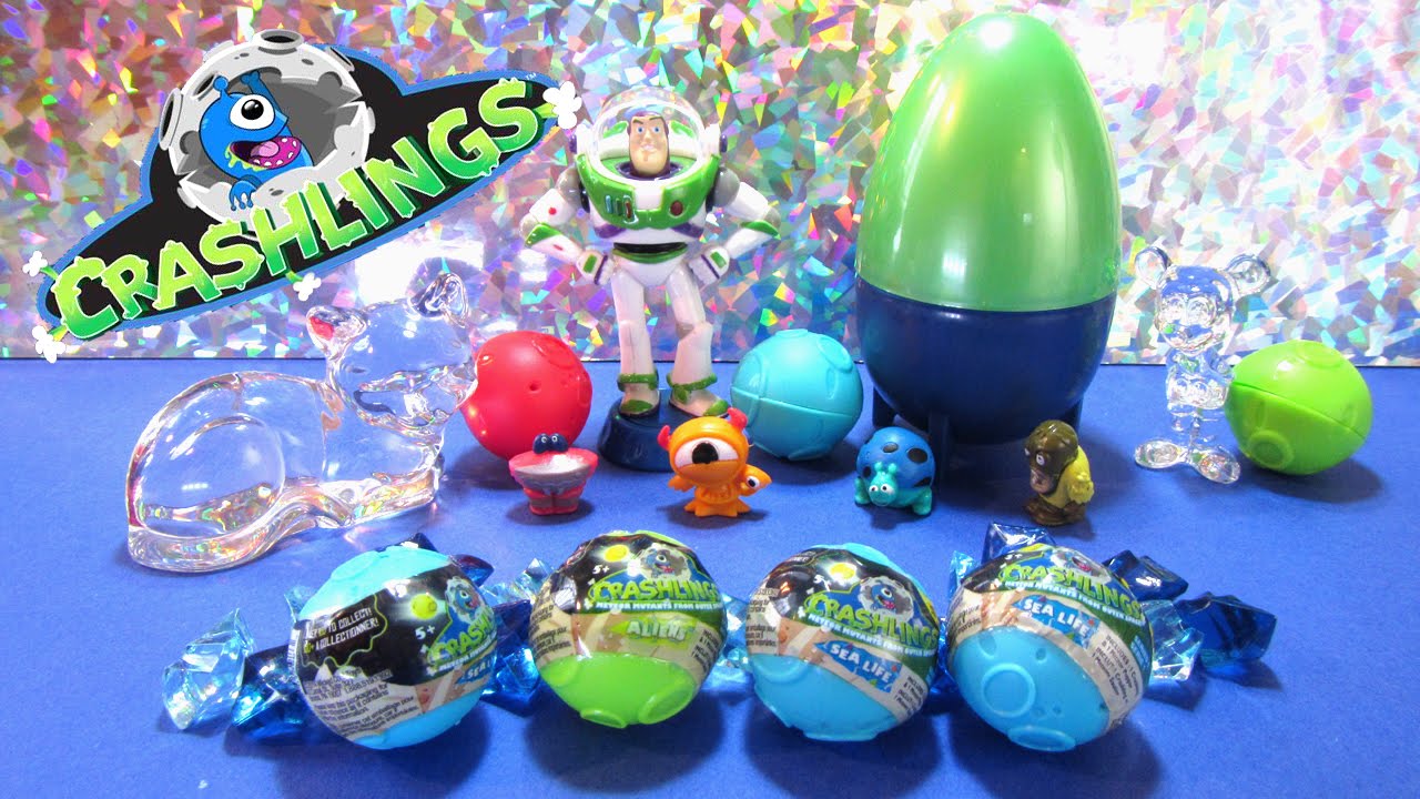 Crashlings Opening 3 Sea Life 1 Alien - Rocktopus, Crab Stronaut ...