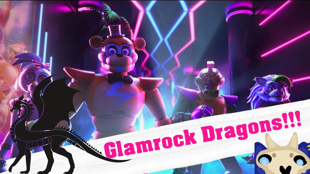FNAF SB animatronics as dragon OCs! | [Roblox | DRAGONS' LIFE] - YouTube