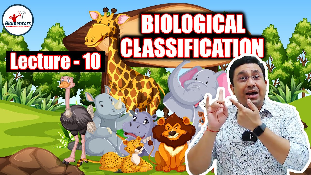 Biological Classification l lecture 10 l Biology l NEET - YouTube