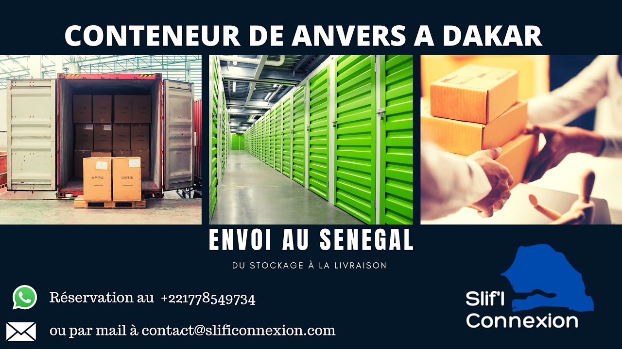 Envoi de marchandise au Sénégal. Prenez contact maintenant ! - YouTube