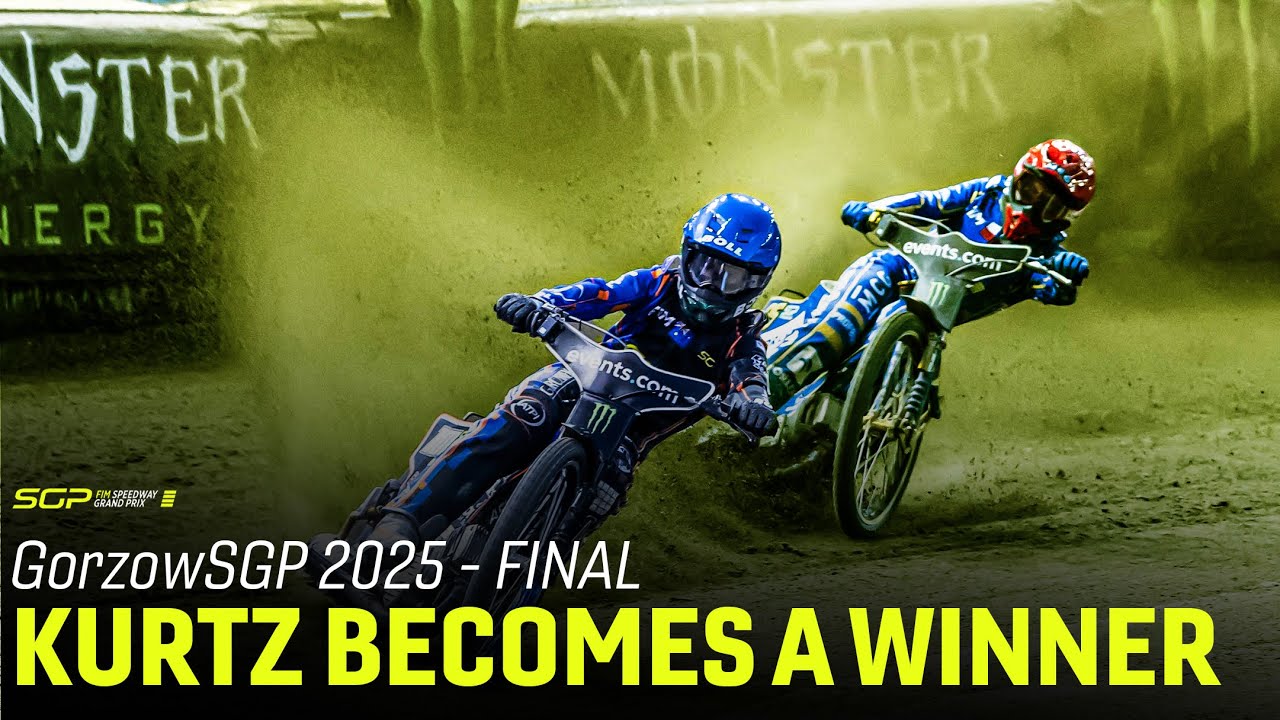 Brady Kurtz Becomes A WINNER! | FIM Speedway Grand Prix - YouTube