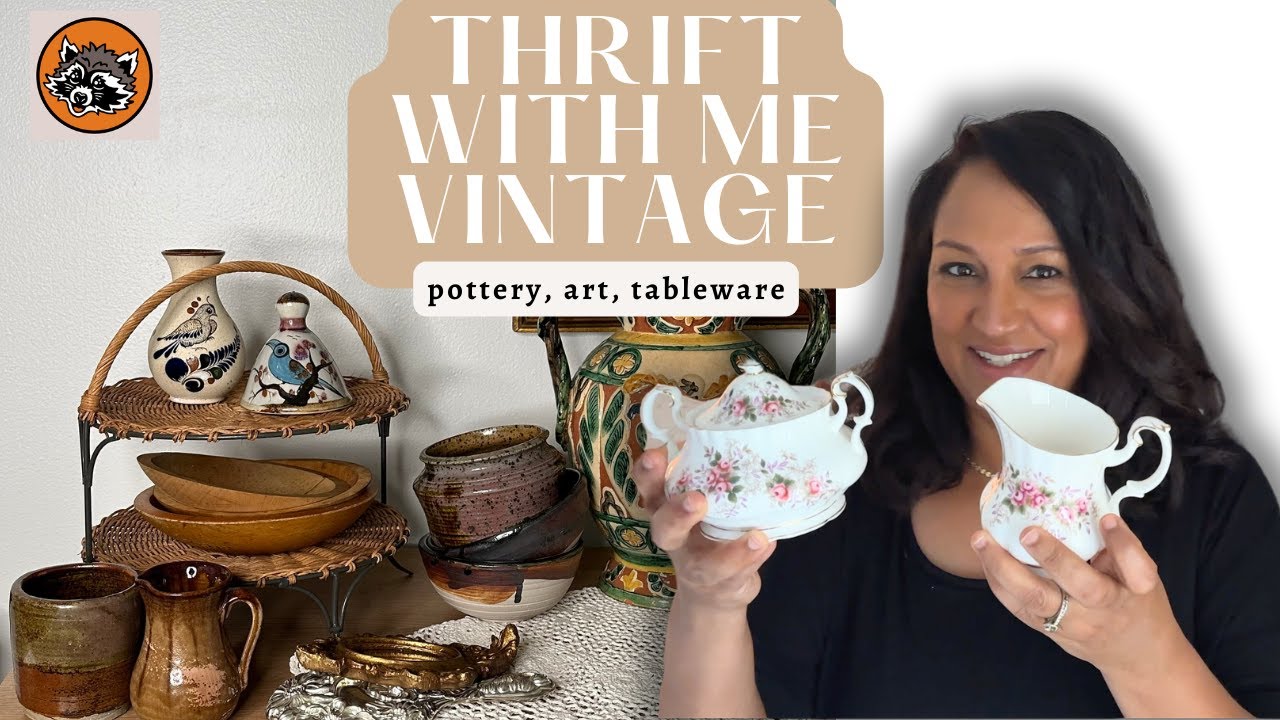 Thrift Store Shopping Adventures in Florida! HUGE Vintage HAUL - YouTube