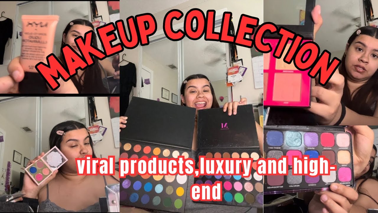MAKEUP COLLECTION 2024 Luxury and high end products| entire make up ...