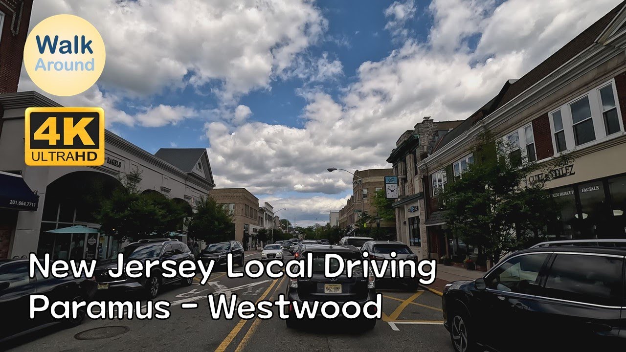 【4K60】 New Jersey Local Driving: Paramus (Paramus Mall) - Westwood - YouTube