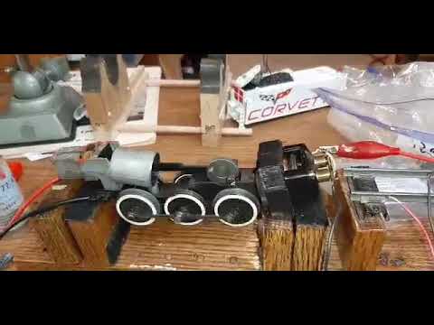 American Flyer K5 running Experimental DC Flyer Motor - YouTube