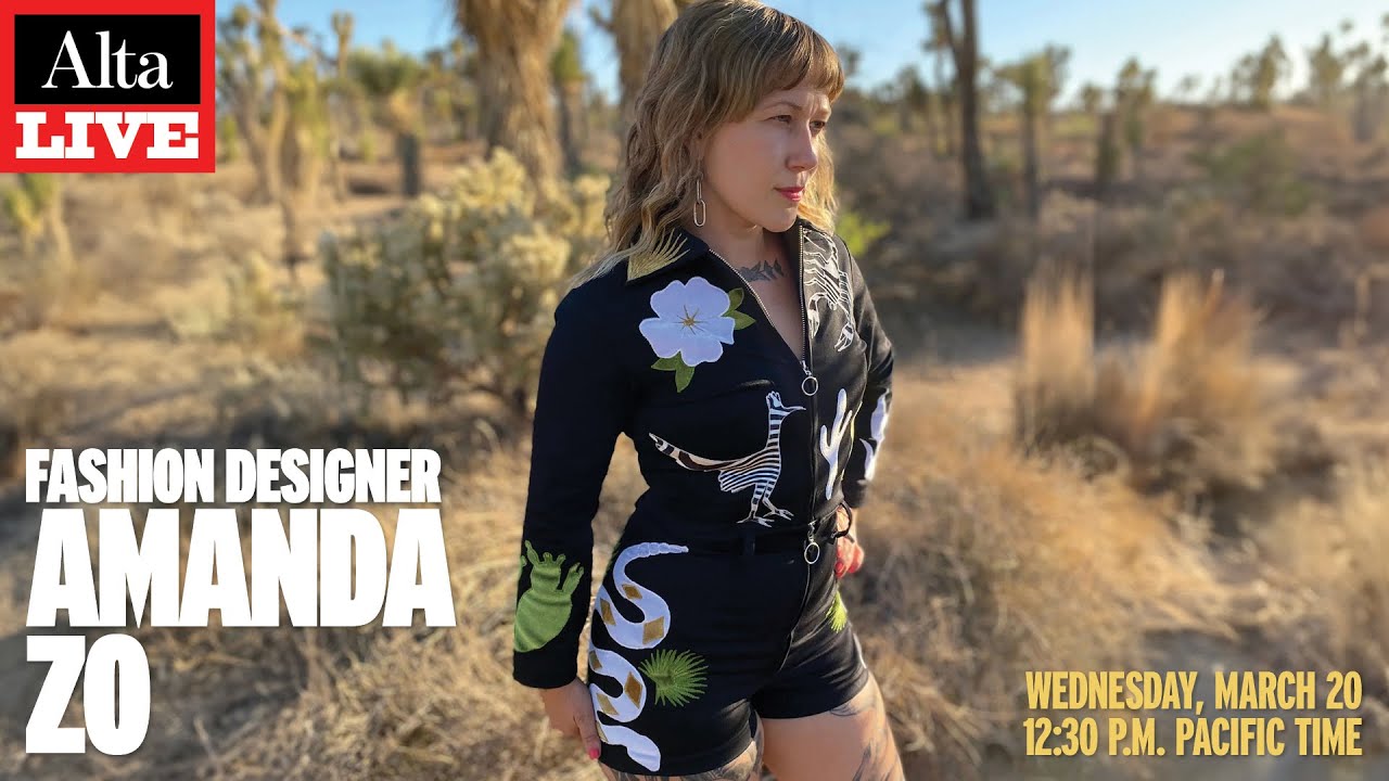 Alta Live: Joshua Tree Designer Amanda Zo - YouTube