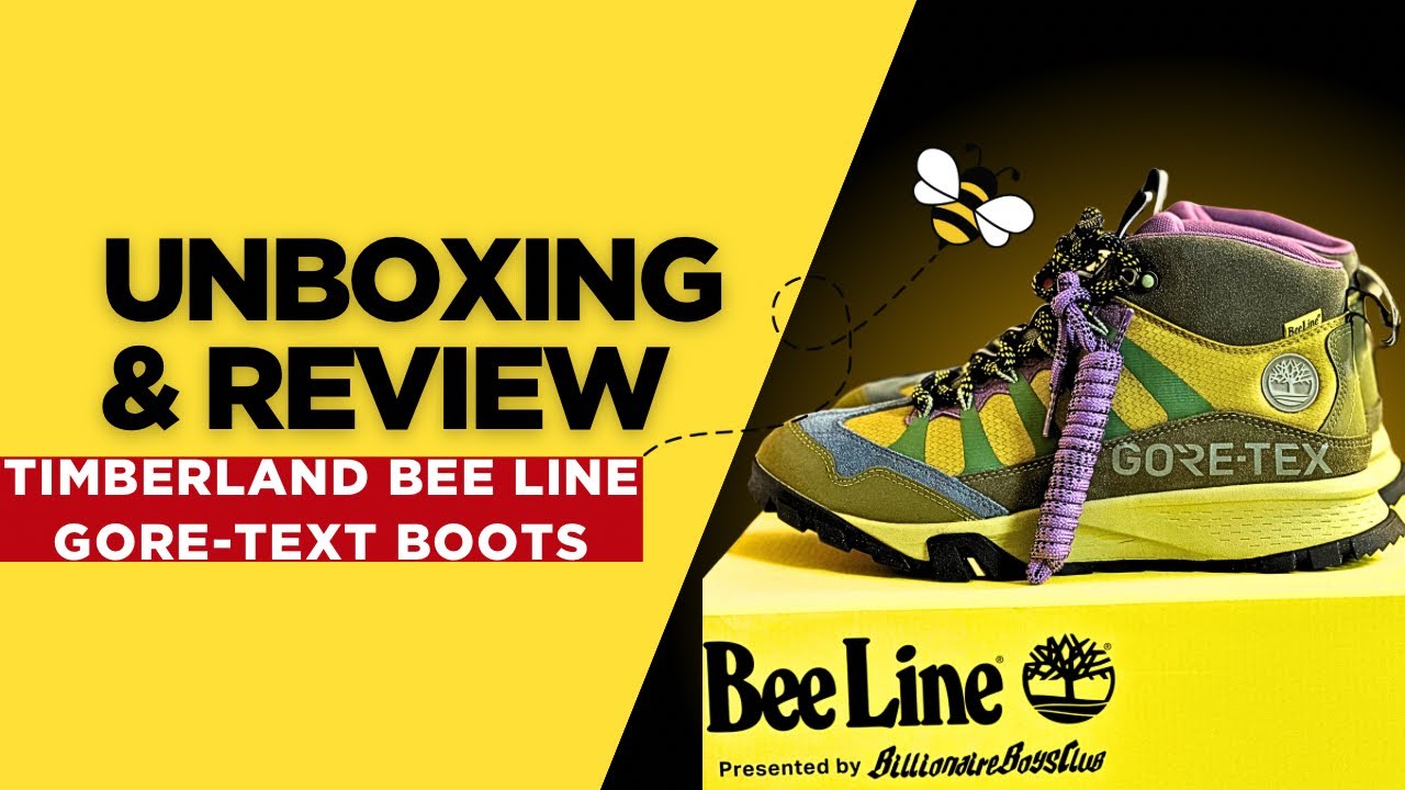 TIMBERLAND x BBC BEE 🐝 LINE GORE- TEXT BOOT UNBOXING AND FULL REVIEW‼️😱 ...
