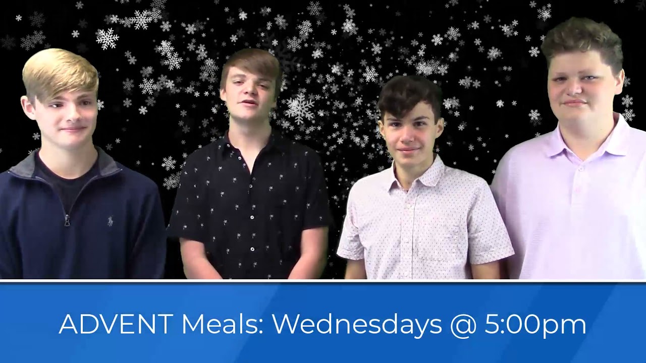 Advent Services...& Meals...2021 - YouTube
