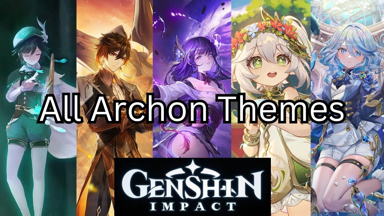 All Archon Themes | Genshin Impact - YouTube