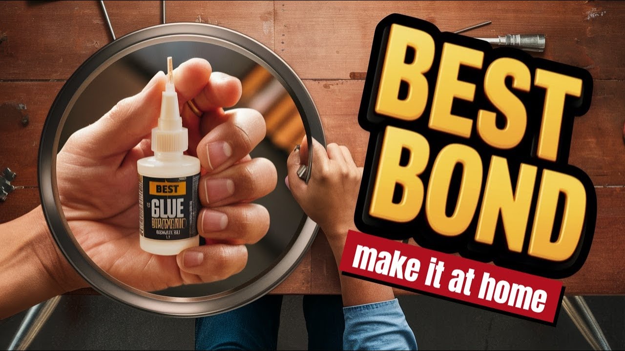 Create Super Strong Glue with TRASH in 10 Minutes! - YouTube