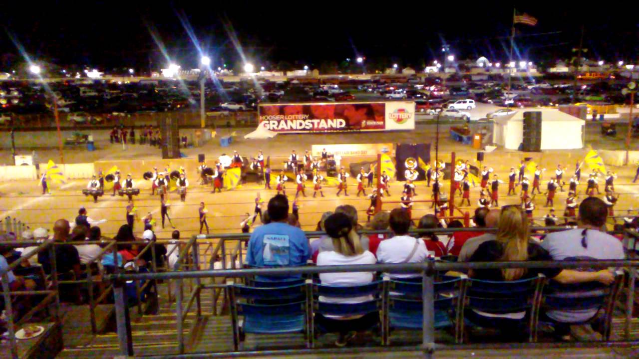 Anderson Marching Highlanders State Fair 2016 night performance - YouTube