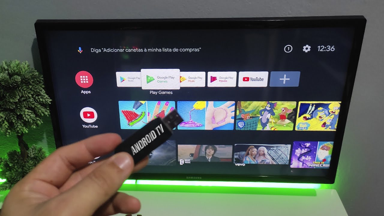 Android TV Portátil: Nova VERSÃO Rodando Direto do Pen Drive Para PC ...