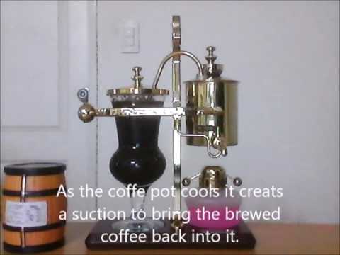Our New Balancing Syphon Coffee Maker - YouTube